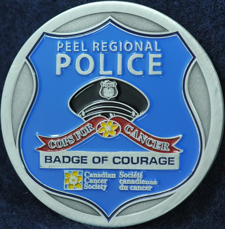 Peel Regional Police Cops for Cancer 2018 | Challengecoins.ca