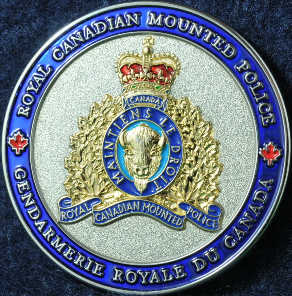 RCMP HQ Division International Policing | Challengecoins.ca