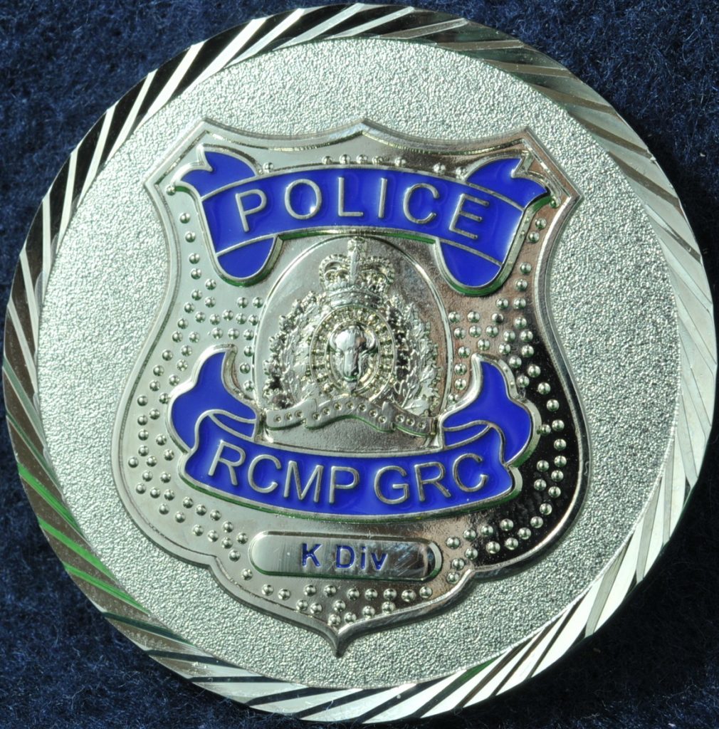 RCMP K Division Federal Intelligence Team | Challengecoins.ca