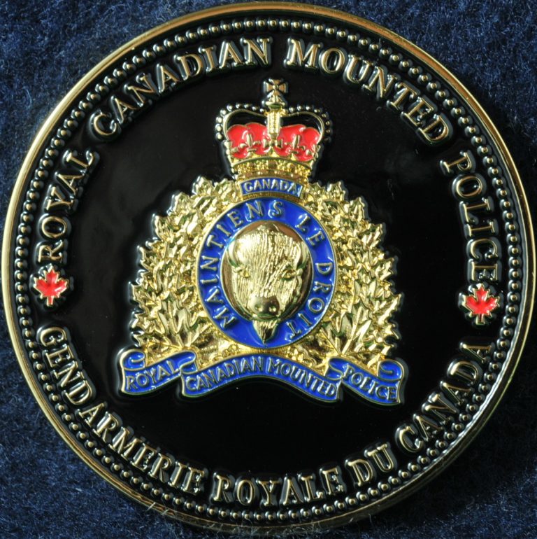 RCMP O Division Legal Application Support Team | Challengecoins.ca