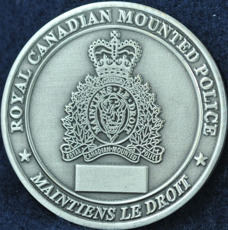 RCMP O Division Tactical Troop 10 years | Challengecoins.ca