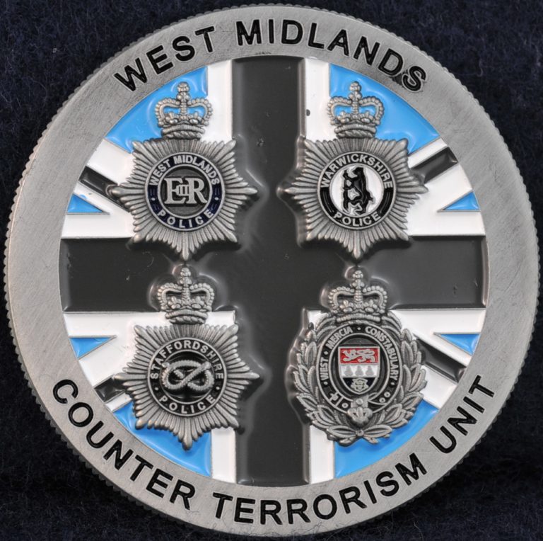 West Midlands Counter Terrorism Unit | Challengecoins.ca
