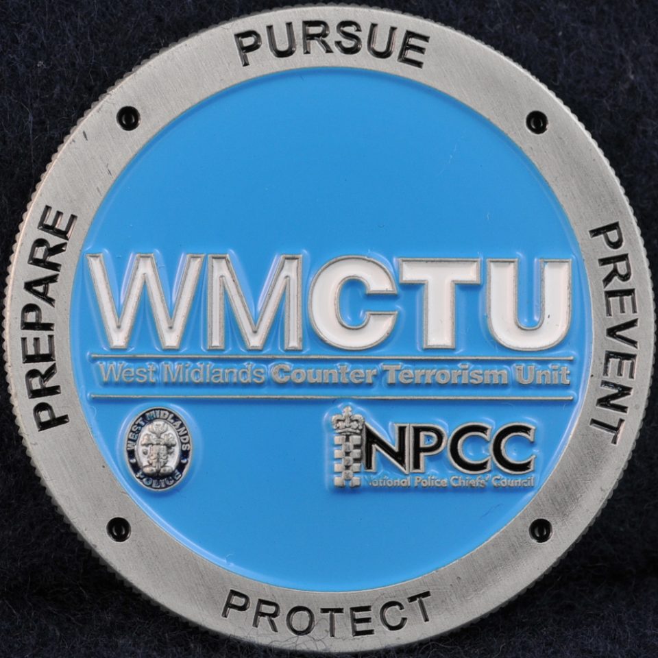 West Midlands Counter Terrorism Unit | Challengecoins.ca