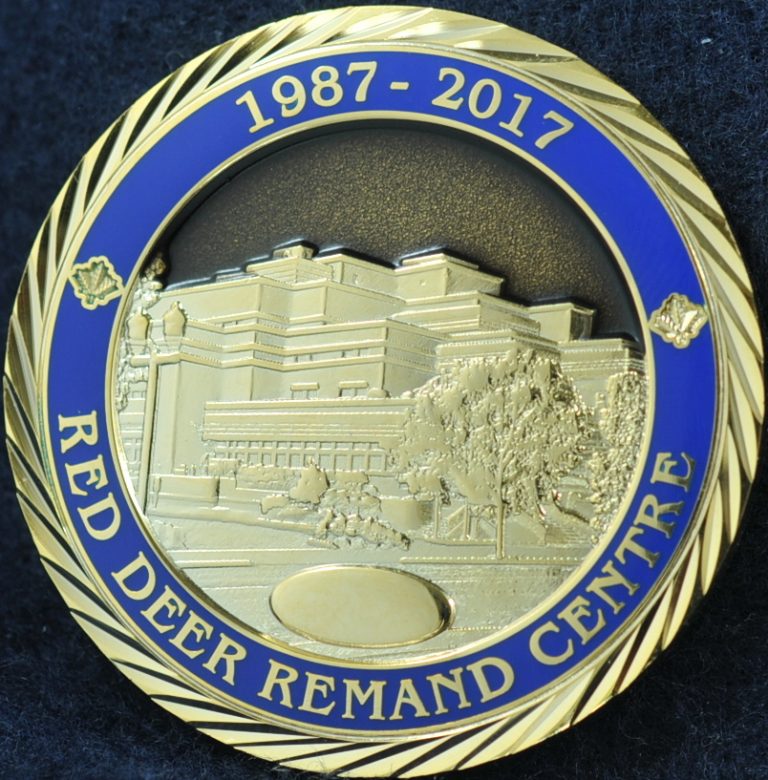 Alberta Correctional Services Red Deer Remand Centre | Challengecoins.ca