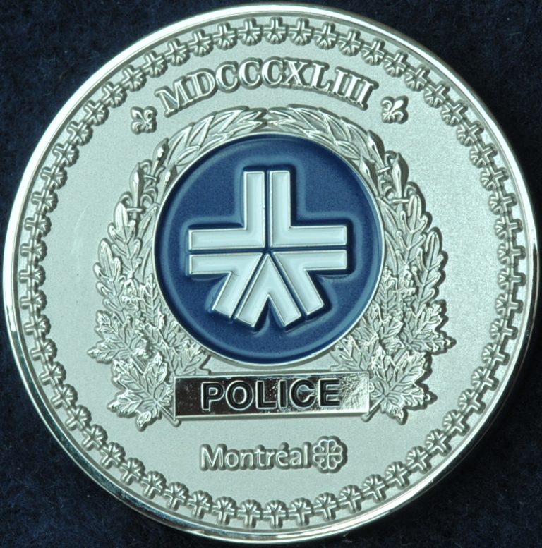 SPVM Poste de Quartier 48 | Challengecoins.ca