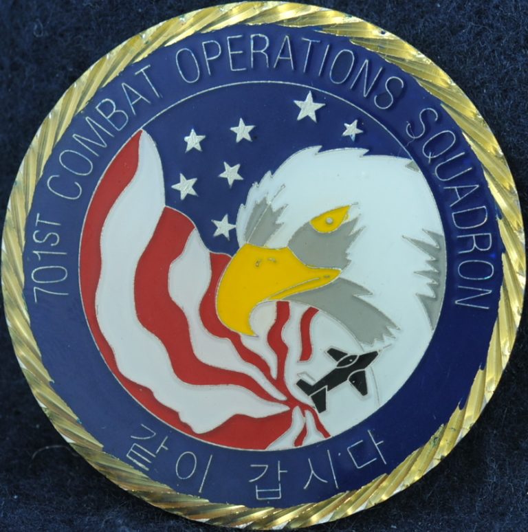 US 701st Combat Operations Squadron | Challengecoins.ca