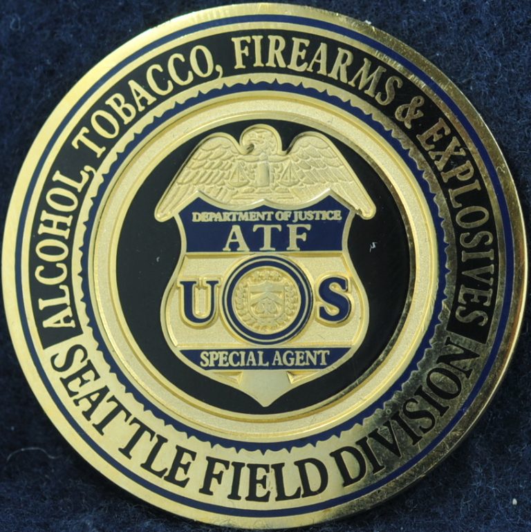US ATF Seattle Field Division | Challengecoins.ca
