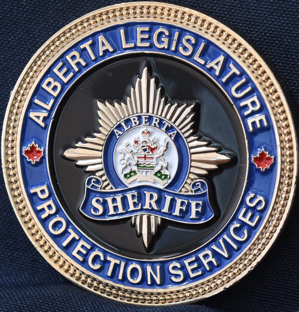 Alberta Sheriff Alberta Legislature Protection Services | Challengecoins.ca