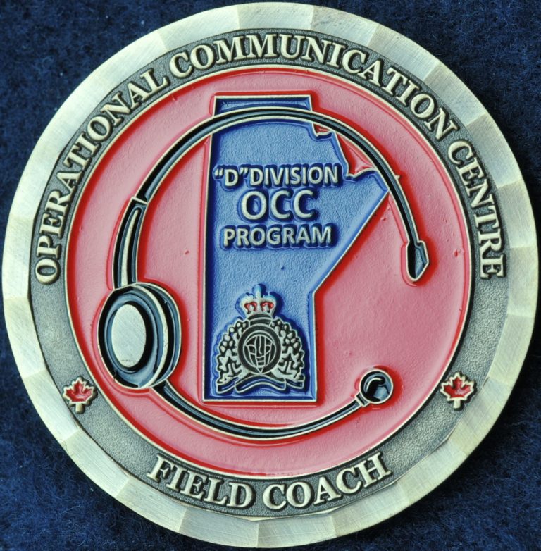 RCMP D Division Operational Communication Centre Field Coach ...