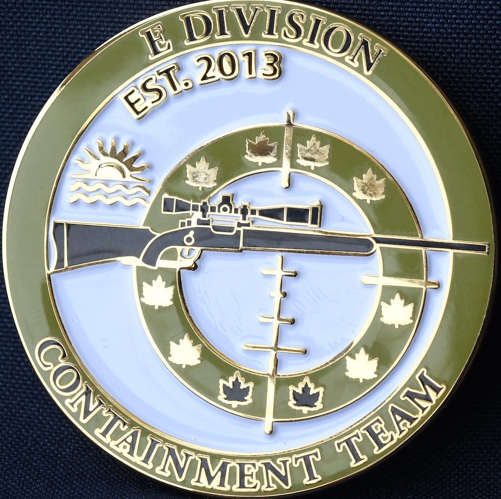 RCMP E Division Fort St John | Challengecoins.ca