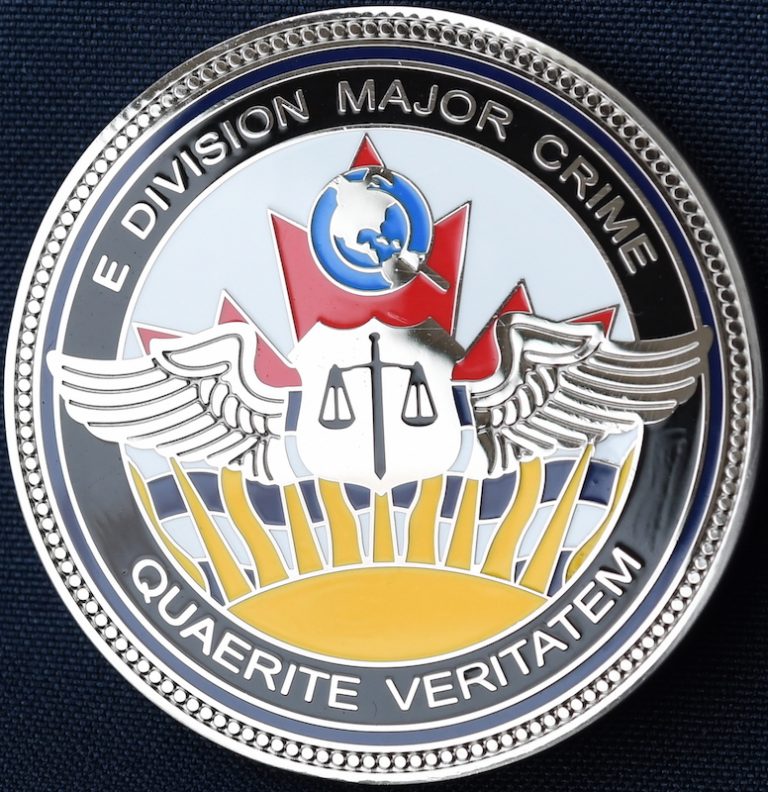 Rcmp E Division Major Crime Interview Team Challengecoinsca 2123