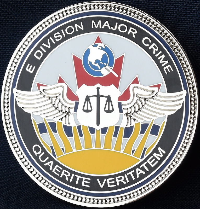 Rcmp E Division Major Crime South East District Challengecoinsca 6585