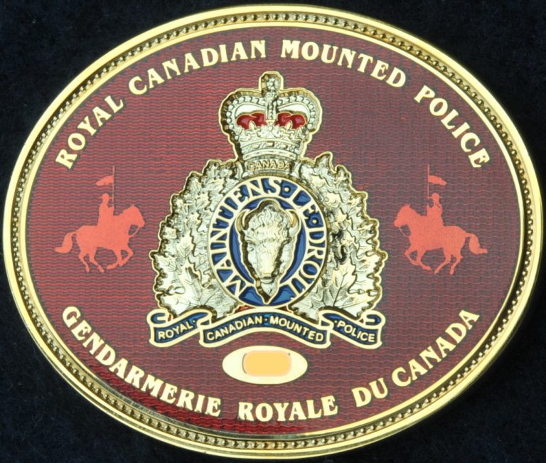 RCMP E Division Premier's Protection Detail Red | Challengecoins.ca