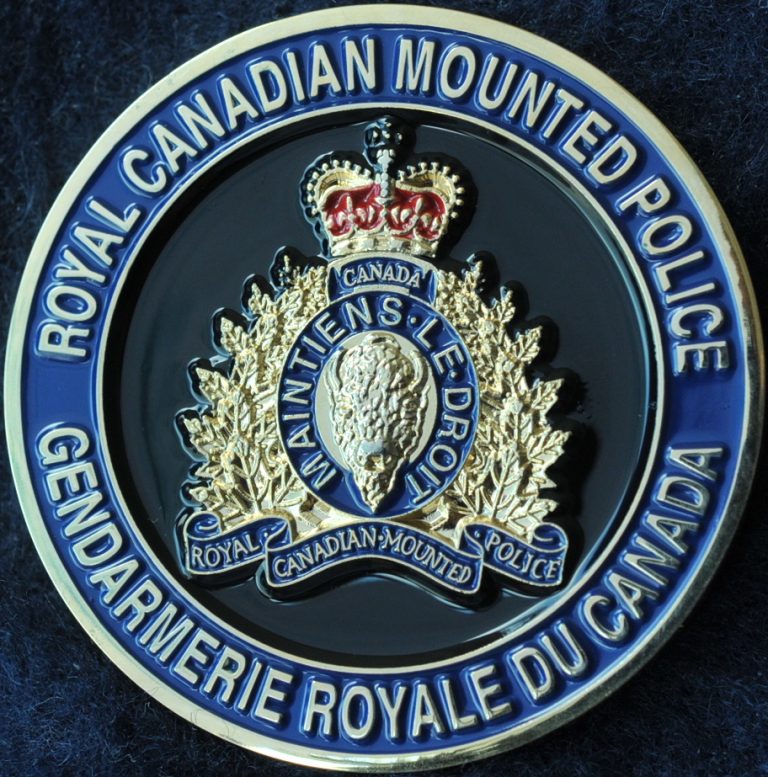 RCMP F Division Crime Prevention | Challengecoins.ca