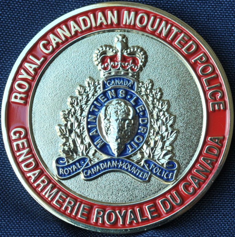 RCMP F Division EMRO | Challengecoins.ca