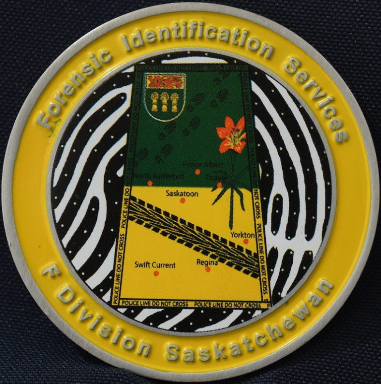 RCMP F Division Forensic Identification Services | Challengecoins.ca