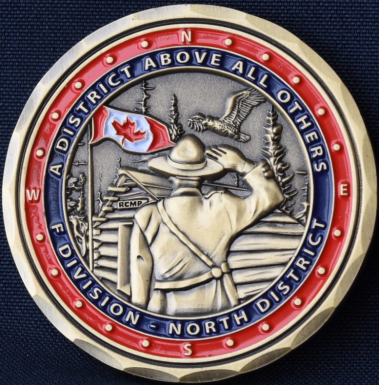 RCMP F Division Operations Strategy Branch Gold | Challengecoins.ca