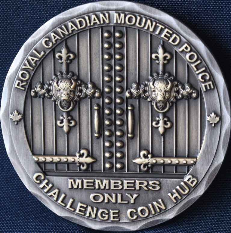 RCMP Generic Blessed are the Peacemakers | Challengecoins.ca