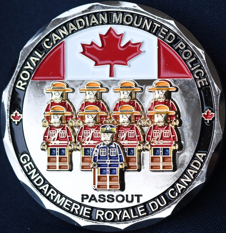 RCMP Generic LEGO Passout | Challengecoins.ca
