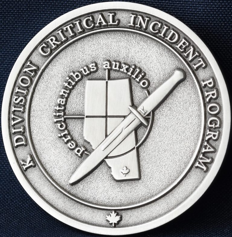 RCMP K Division Critical Incident Program | Challengecoins.ca