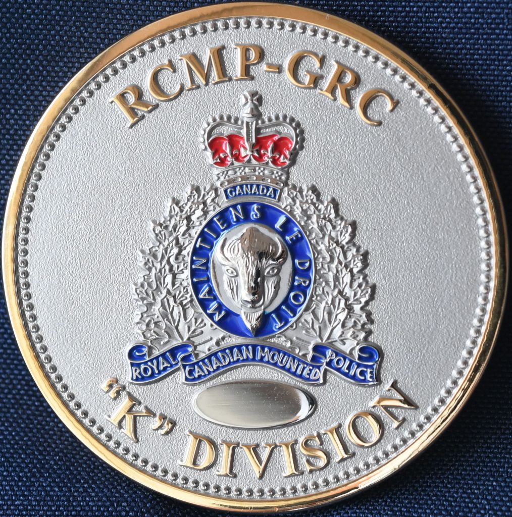RCMP K Division Eastern Alberta District | Challengecoins.ca