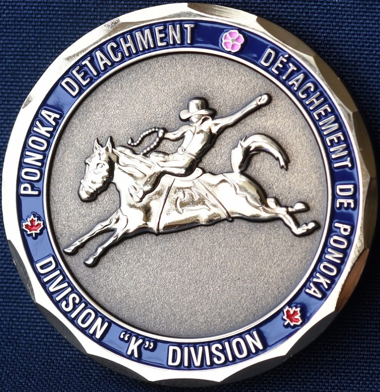 RCMP K Division Ponoka Detachment | Challengecoins.ca