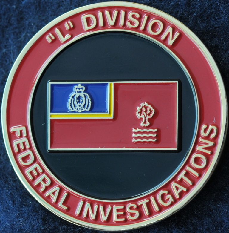 RCMP L Division Federal Investigations | Challengecoins.ca