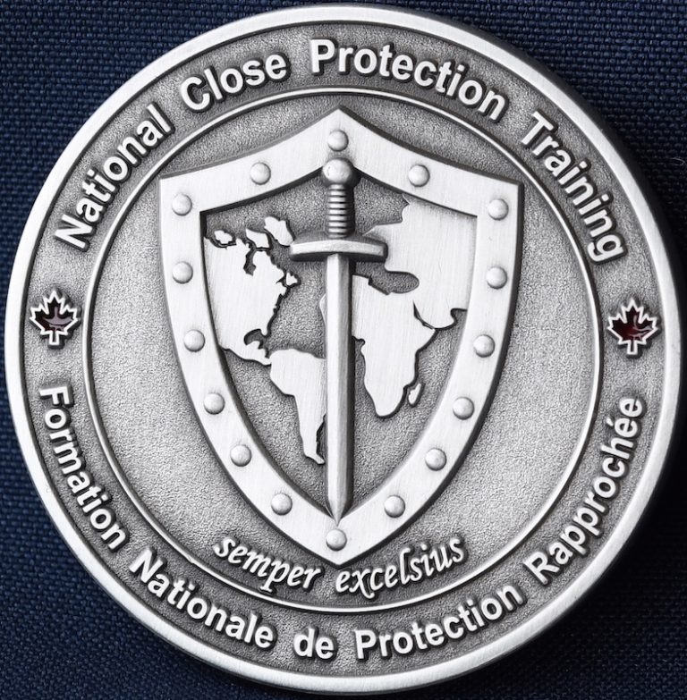 RCMP NHQ National Close Protection Training | Challengecoins.ca