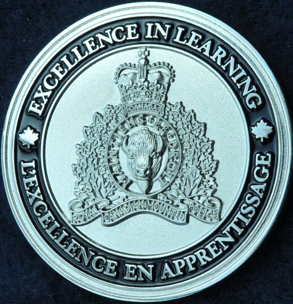 RCMP E Division PRTC Investigative Training | Challengecoins.ca