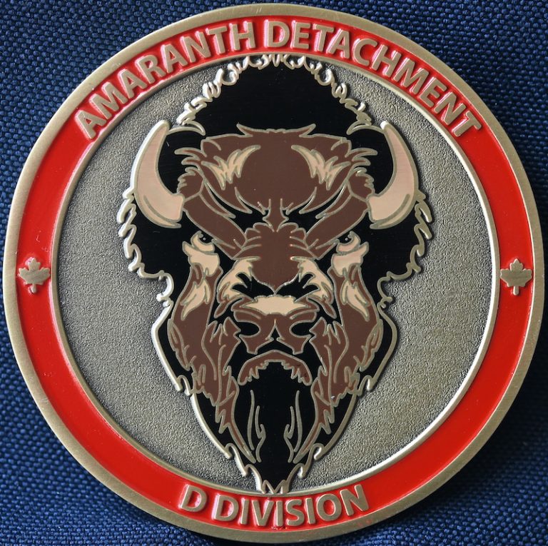 RCMP D Division Amaranth Detachment | Challengecoins.ca