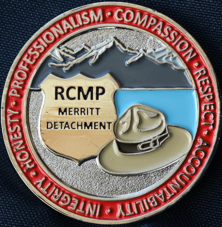 RCMP E Division Merritt Detachment | Challengecoins.ca