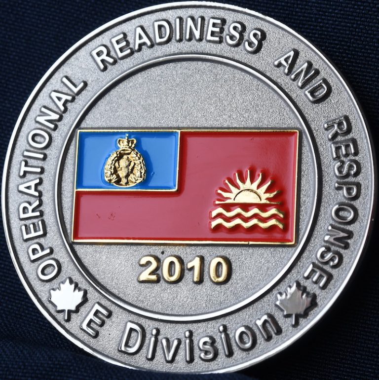 RCMP E Division Oceanside Detachment | Challengecoins.ca