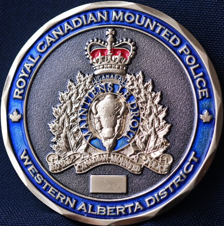 RCMP K Division Fox Lake Detachment | Challengecoins.ca