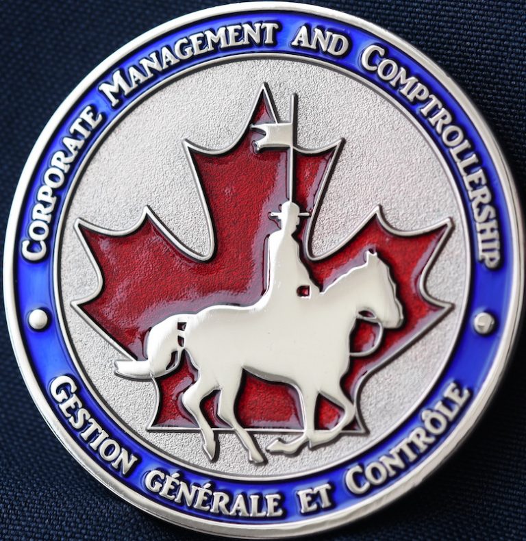 RCMP NHQ Corporate Management and Comptrollership | Challengecoins.ca