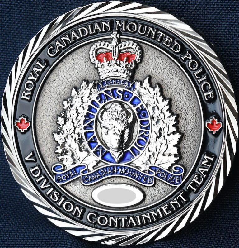 RCMP V Division Containment Team | Challengecoins.ca