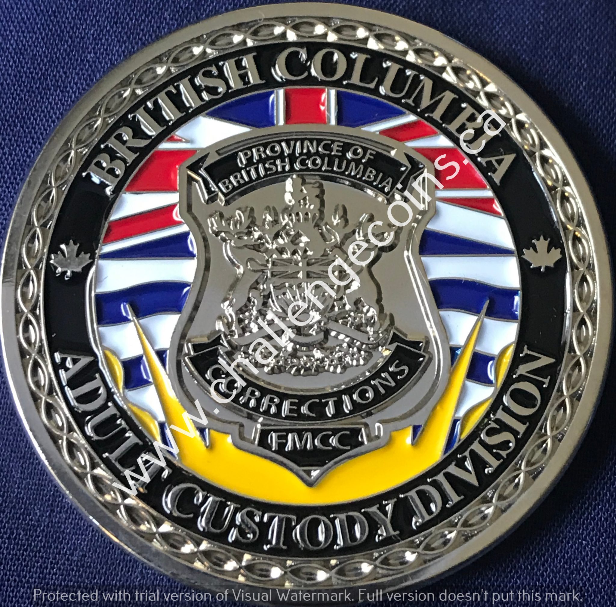 BC Corrections Ford Mountain Adult Custody Division | Challengecoins.ca