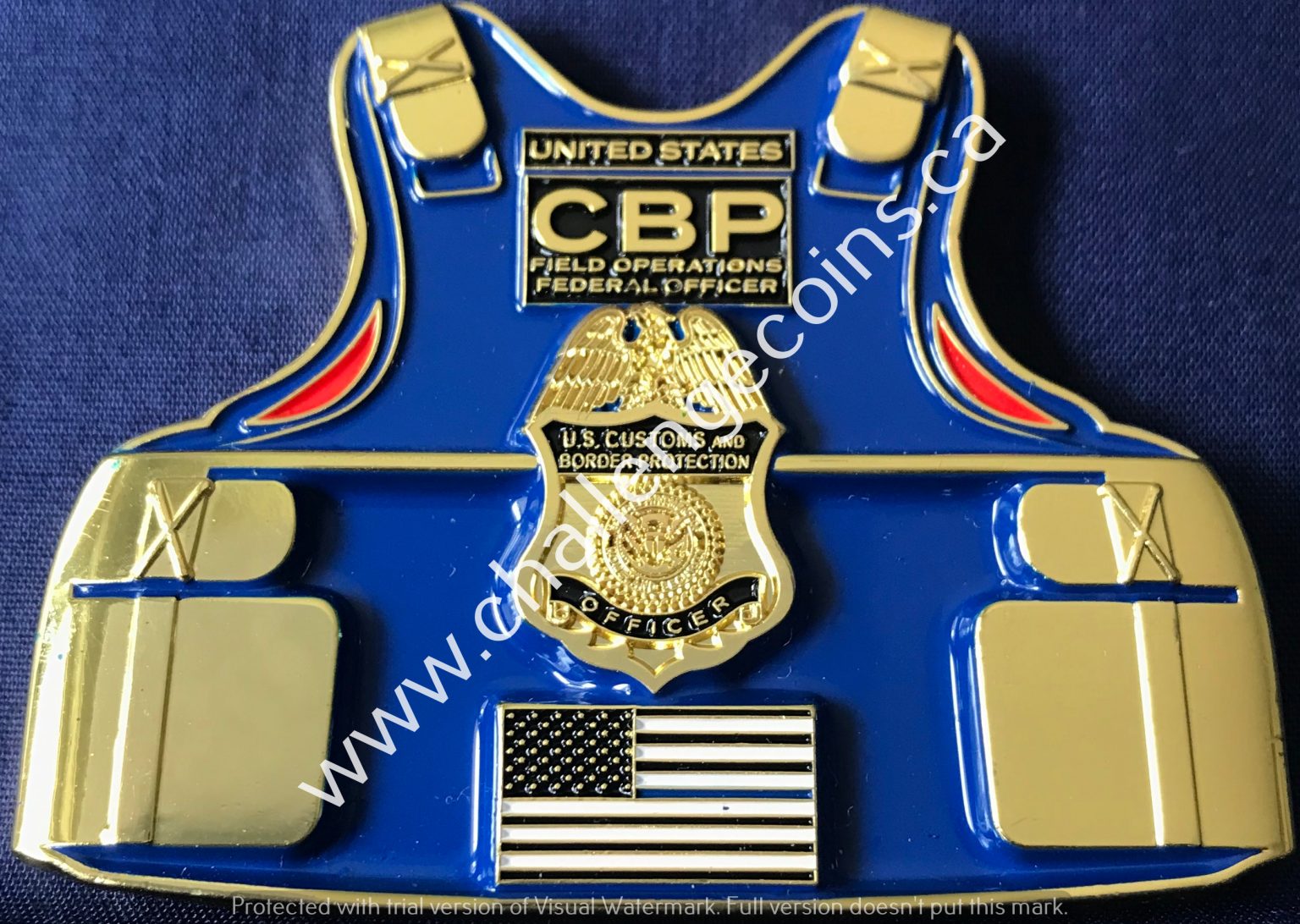 Canada Border Services Agency CBSA CBP - Body Armour | Challengecoins.ca