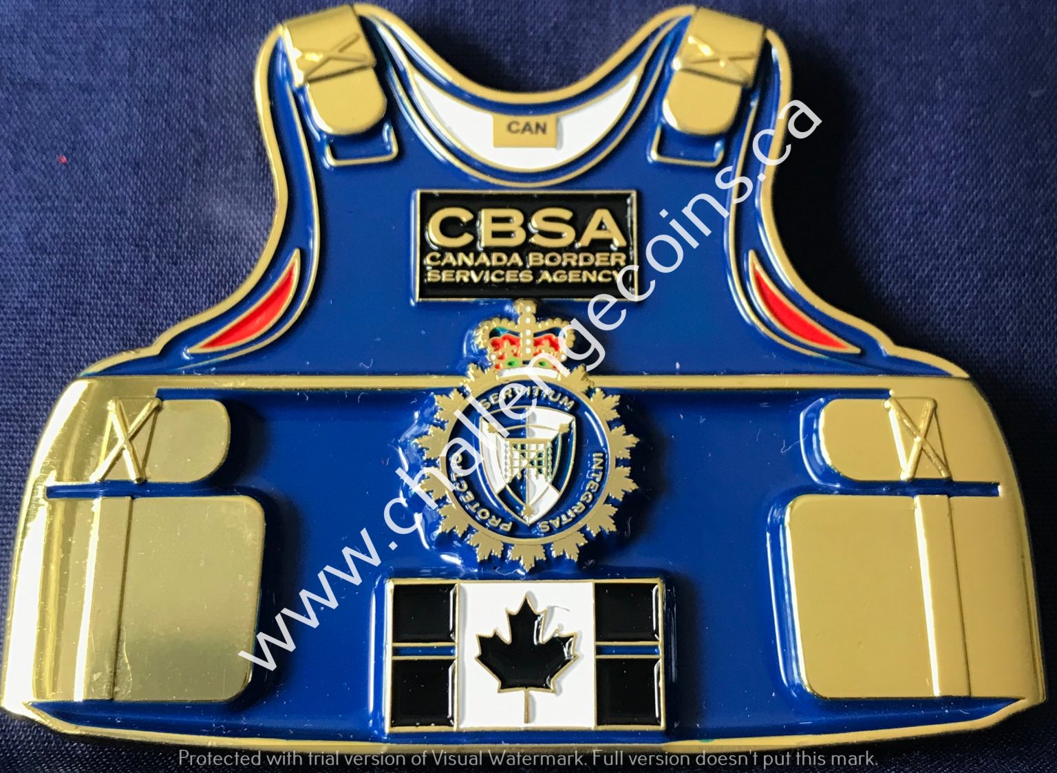 Canada Border Services Agency CBSA CBP - Body Armour | Challengecoins.ca