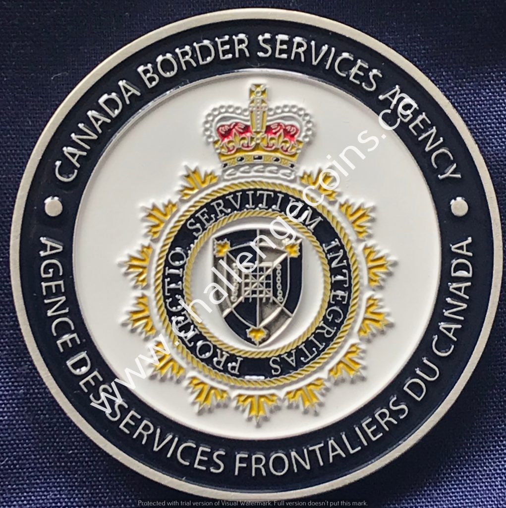Canada Border Services Agency CBSA - Generic | Challengecoins.ca