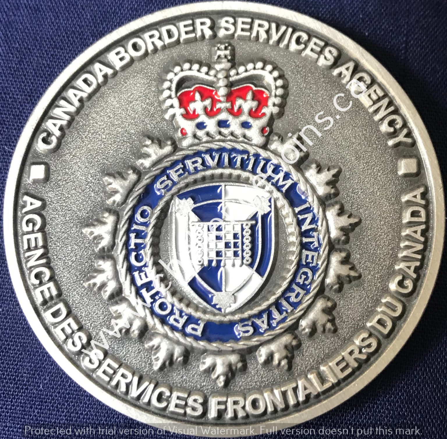 Canada Border Services Agency CBSA - St-Michael Protect Us Pink ...