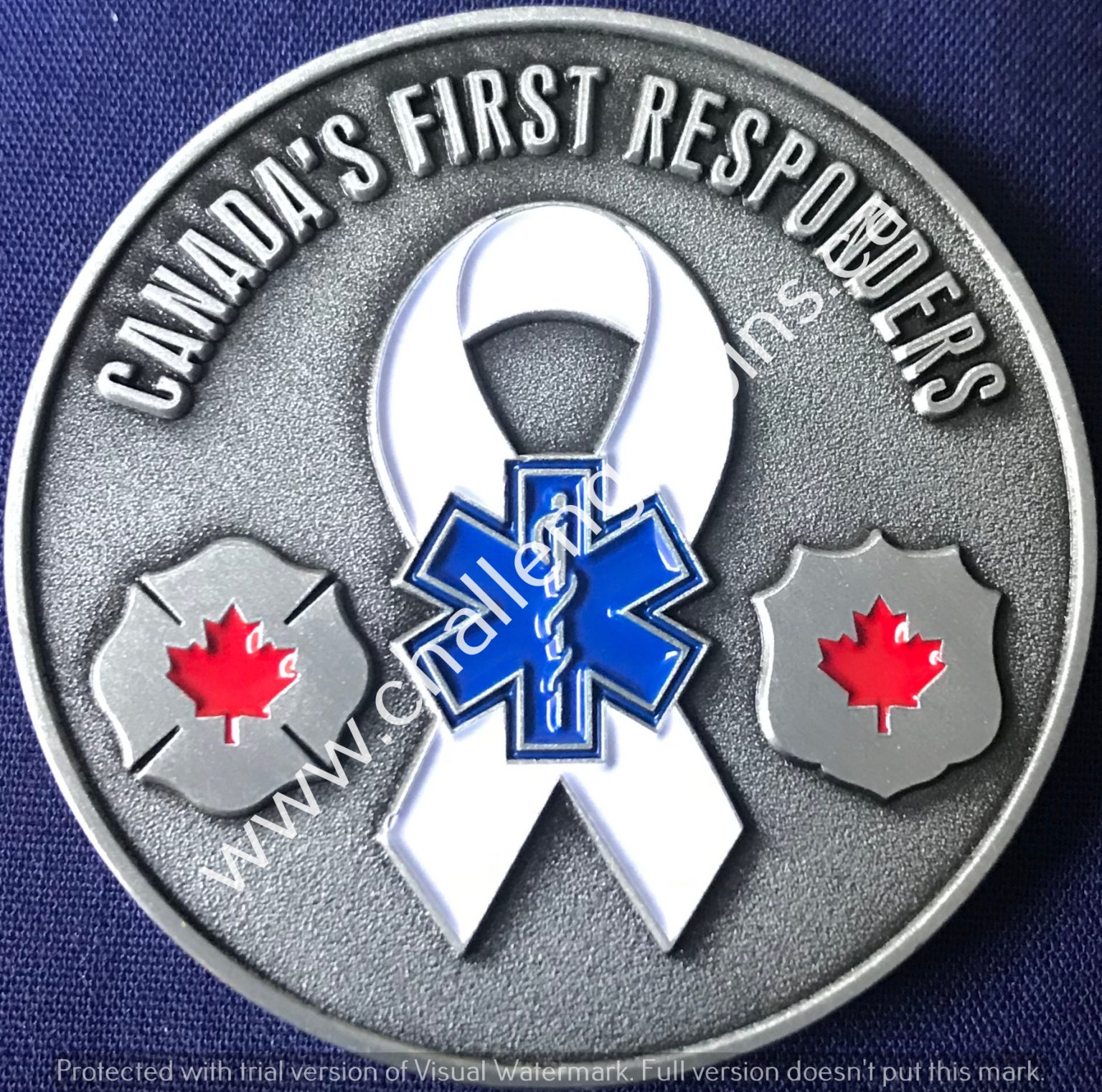 Canada First Responders 2020 Covid-19 Response | Challengecoins.ca