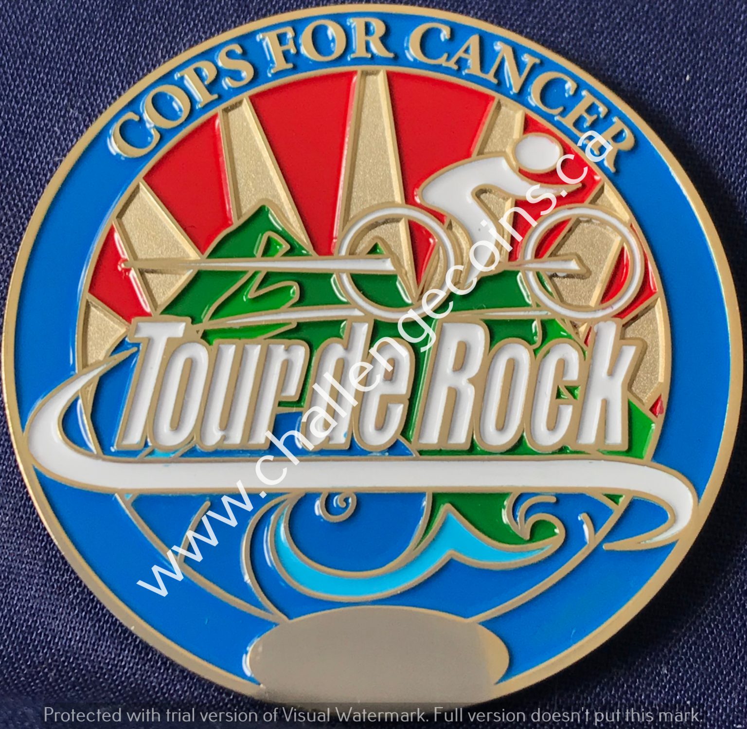 Cops for Cancer Tour de Rock | Challengecoins.ca