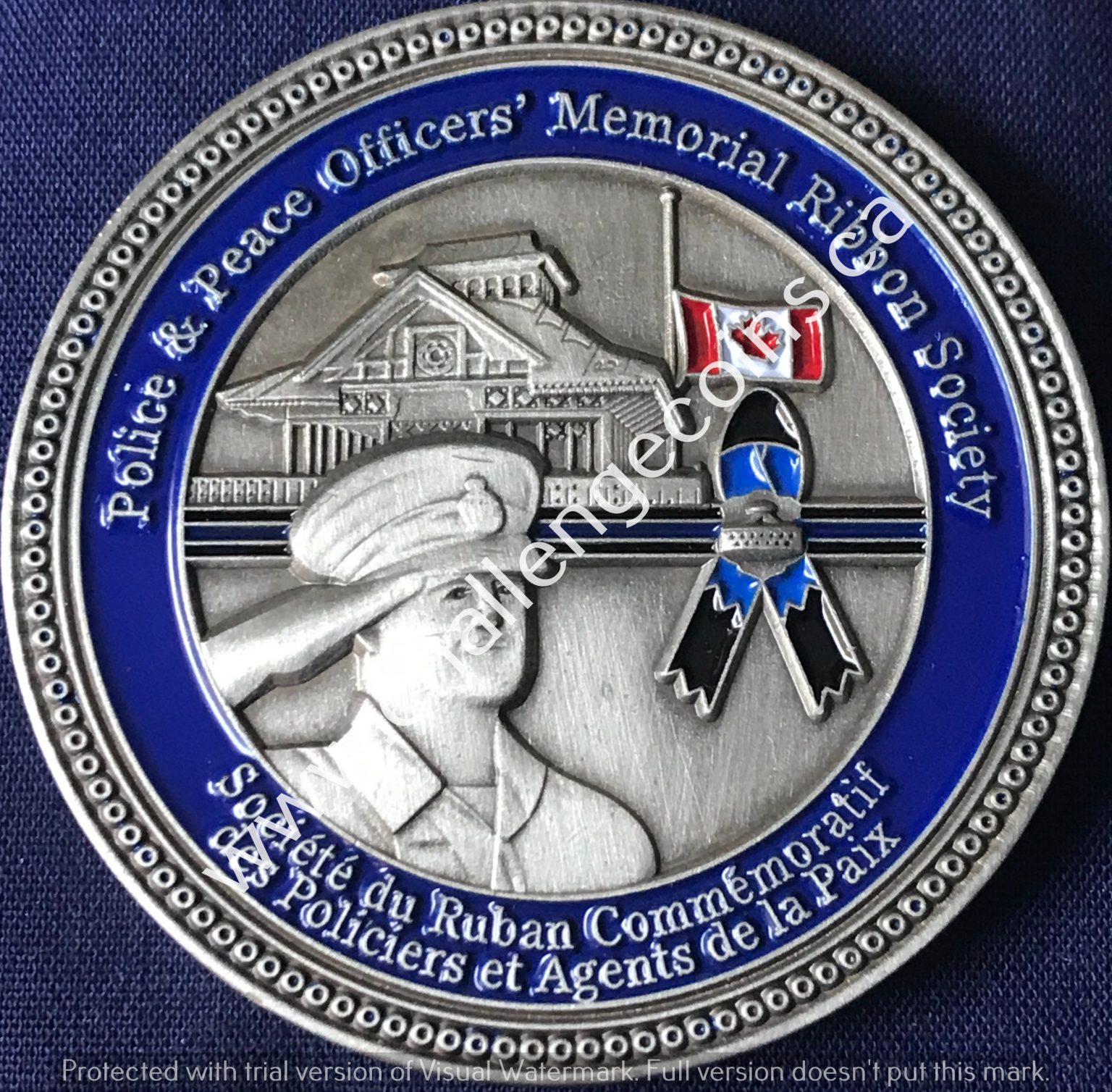 Police and Peace Officers Memorial Ribbon Society Fishing for Fallen ...