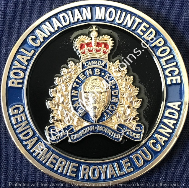 Rcmp E Division Richmond Detachment Victim Witness Services 30 Years Challengecoinsca 8680