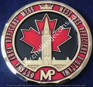 RCMP NHQ Ottawa Area Officers Mess | Challengecoins.ca